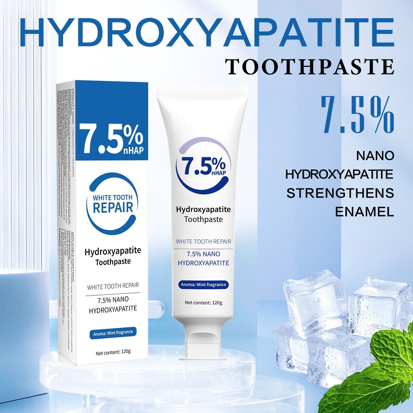 Fluoride-Free Hydroxyapatite Toothpaste. – viralaluna.uk